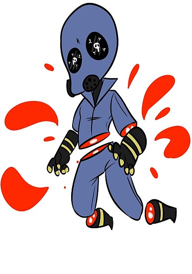 "BLU Pyro " Posters by StarRapture | Redbubble