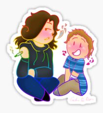 Connor Murphy X Evan Hansen: Stickers | Redbubble