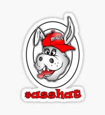 Asshat Stickers | Redbubble