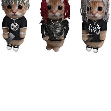 "Opium Kitty" Sticker for Sale by BenoitLabbe | Redbubble