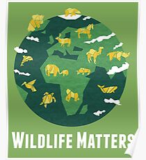 Save Wildlife: Posters | Redbubble