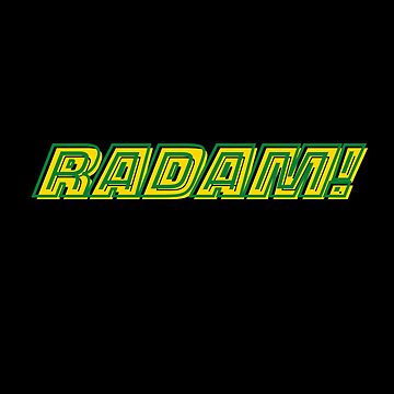 "RADAM!" Art Board Print for Sale by Ace-Illusionist | Redbubble