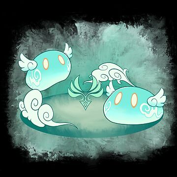 "Anemo Slime" Sticker for Sale by WhisperingDusk | Redbubble