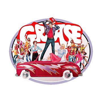 "grease" Art Print for Sale by elkcosplay | Redbubble