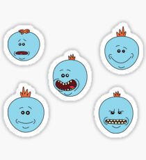 Mr Meeseeks: Stickers | Redbubble