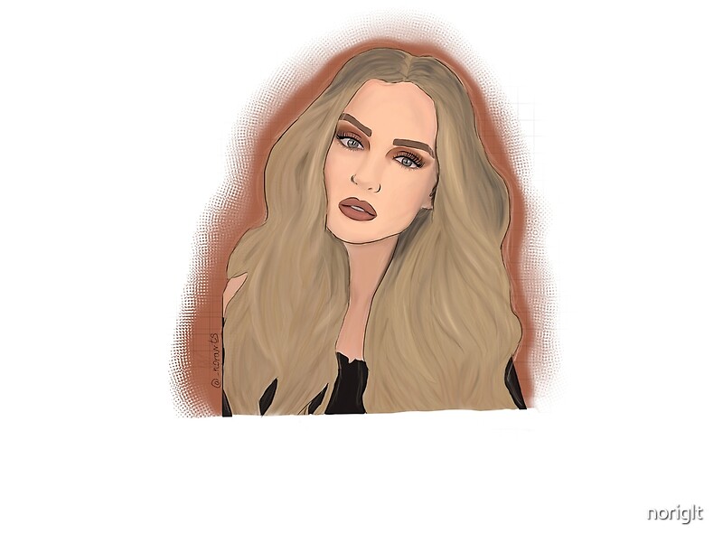 "Perrie Edwards Drawing" by noriglt | Redbubble