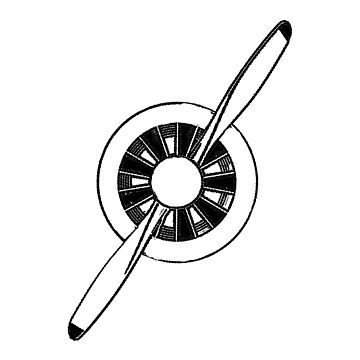 "Airplane Pilot Propeller " Sticker for Sale by aviationpeople | Redbubble