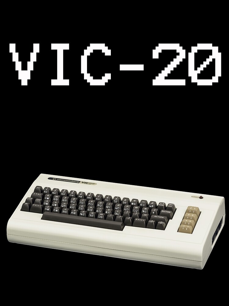 "VIC-20 Commodore Computer" by Captain-Met | Redbubble