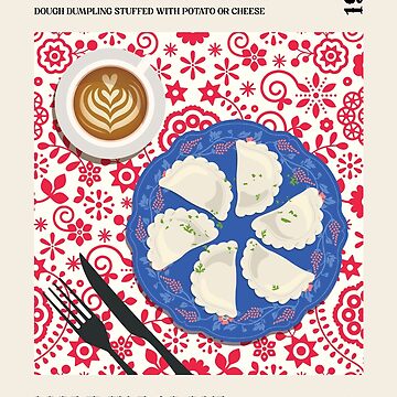 "Pierogi Wall Art" Poster for Sale by SurfolioPrints | Redbubble