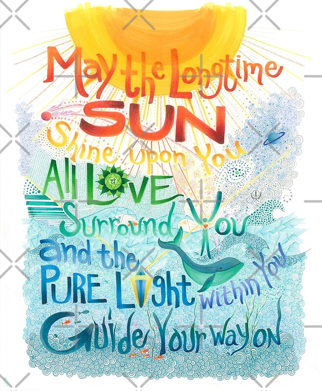 "Long Time Sun" by ShabadAtma | Redbubble