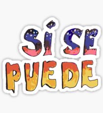 Si Se Puede Stickers | Redbubble