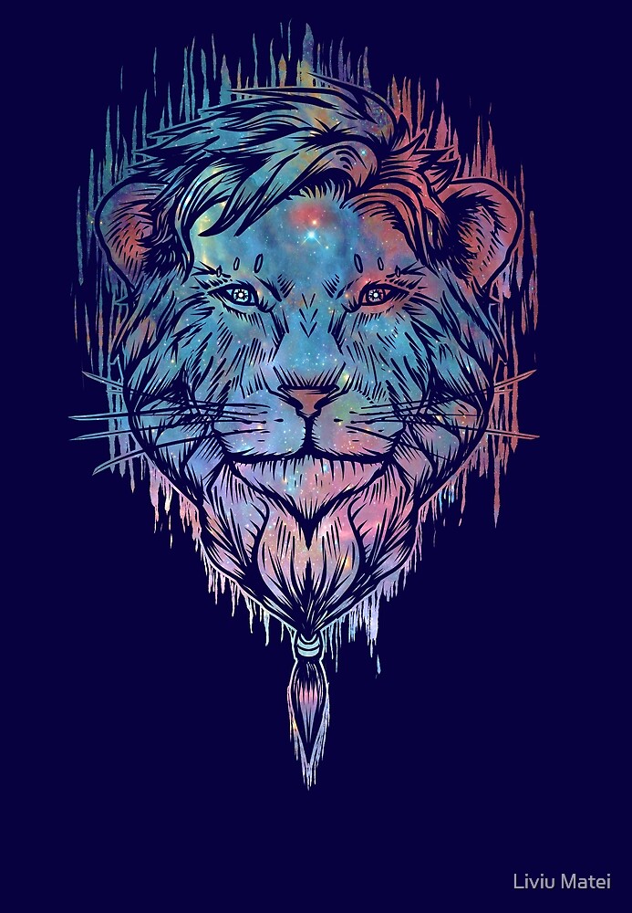 "Fancy lion beard" by Liviu Matei | Redbubble