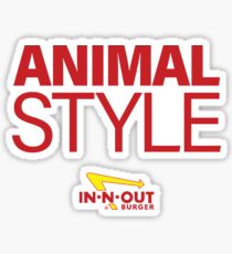 In N Out: Stickers | Redbubble