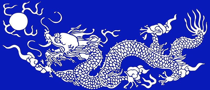 "Longwen Traditional Chinese Dragon" by Chocodole | Redbubble