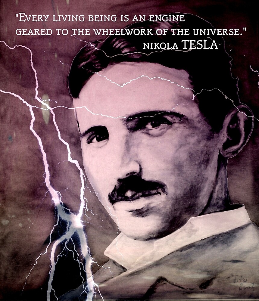 "Nikola Tesla - quote" by ARTito | Redbubble
