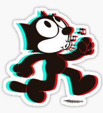 Felix the Cat Stickers | Redbubble