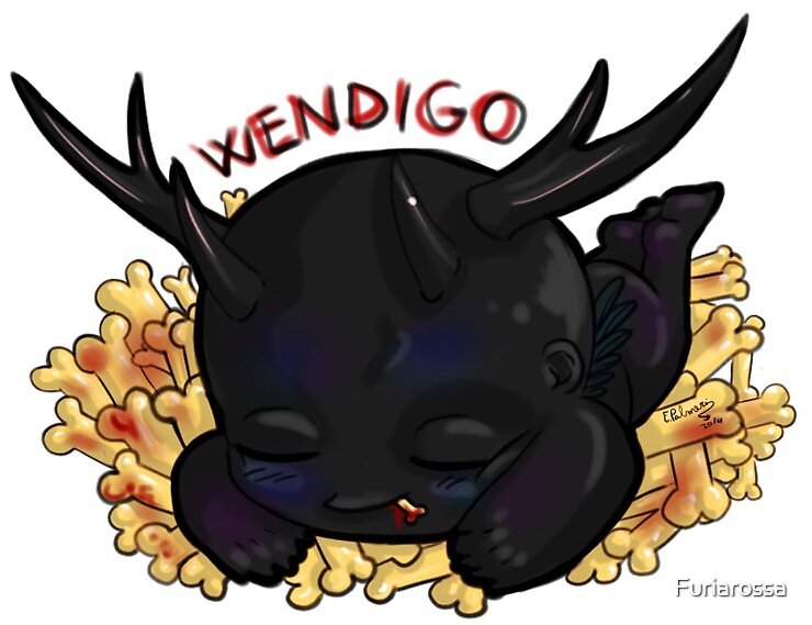 "Hannibal - Chibi Wendigo" by Furiarossa | Redbubble