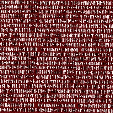 "Codex Runicus rune book AM 28 8vo" Poster for Sale by Odinist | Redbubble