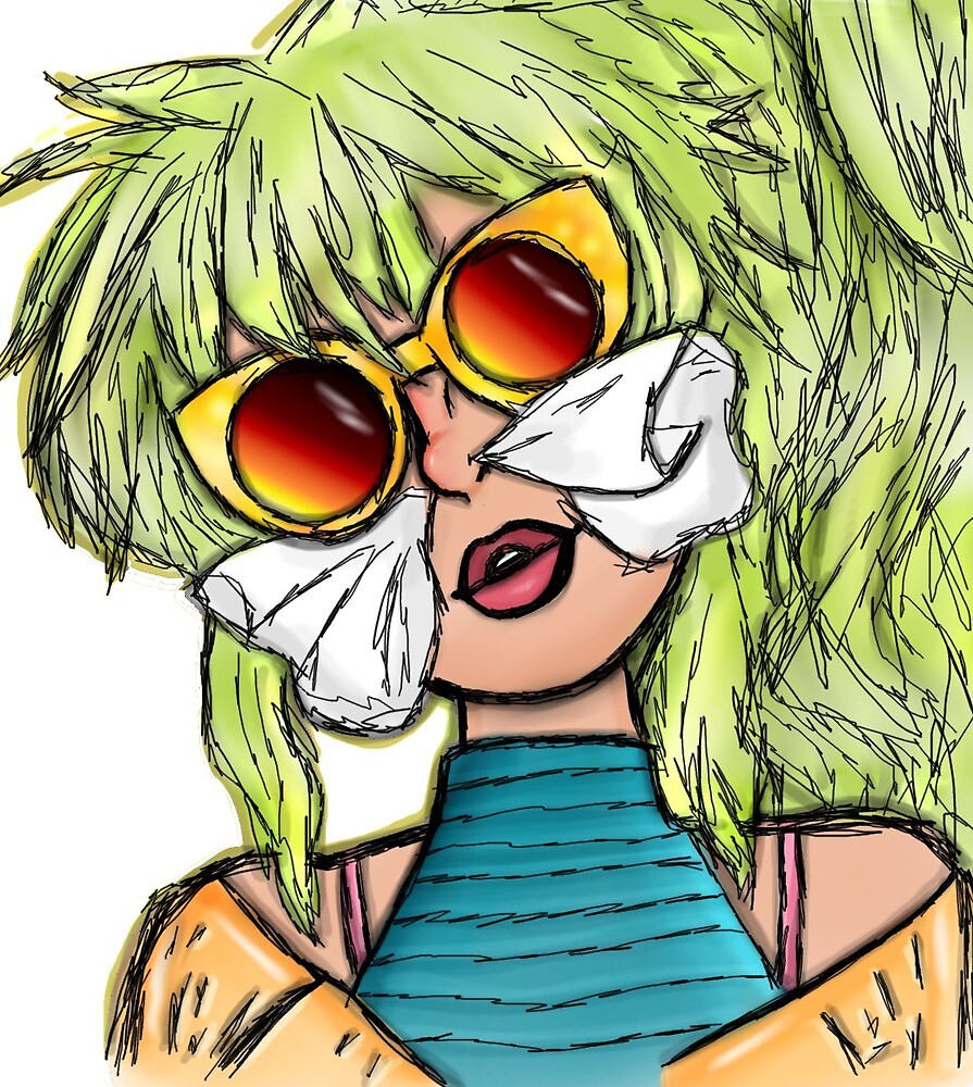 "snotgirl/lottie person art" by comet-txt | Redbubble