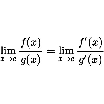 "l'hospital rule, l'hopital rule, math and calculus basics" Poster for ...