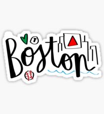 Boston: Stickers | Redbubble