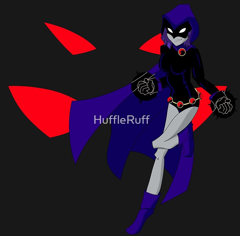 "Raven - Rachel Roth - Teen Titans" by HuffleRuff | Redbubble
