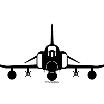 "F-4 Phantom Silhouette" Poster for Sale by mikejapan2 | Redbubble