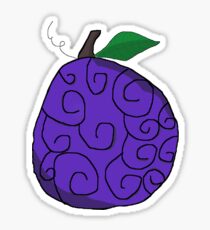 Devil Fruit Stickers | Redbubble