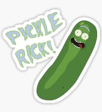 Pickle Rick: Stickers | Redbubble