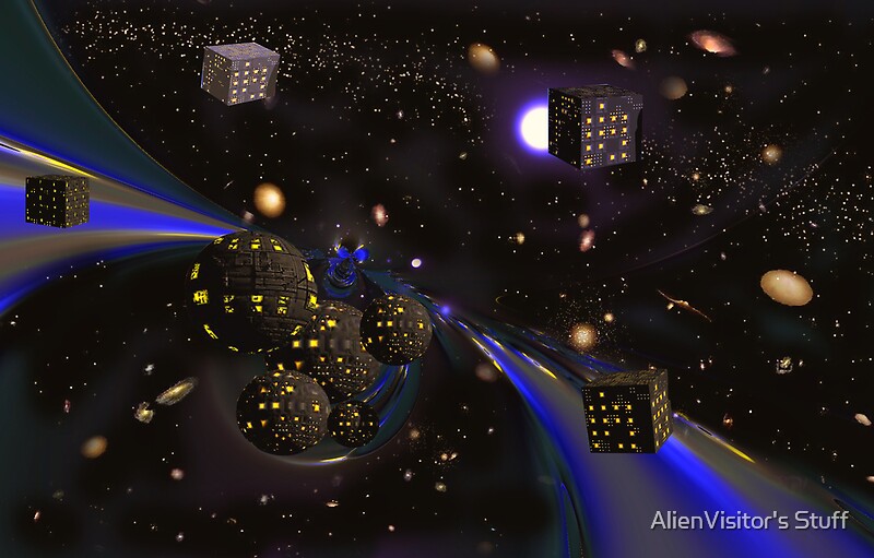 "Borg Space." by AlienVisitor | Redbubble