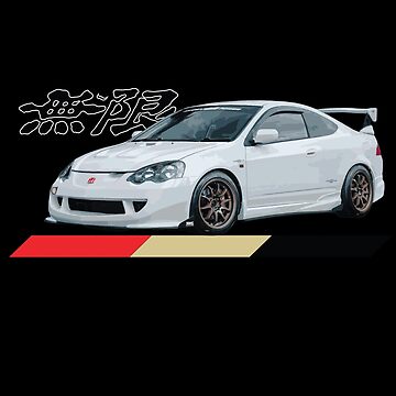 "dc5 power Classic JDM Spoon dc5 hatch champ white" Photographic Print ...