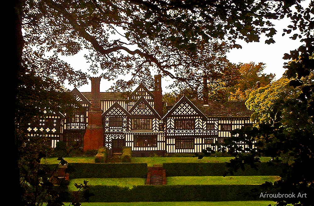 "Bramhall Hall, Cheshire, UK" by Arrowbrook Art | Redbubble