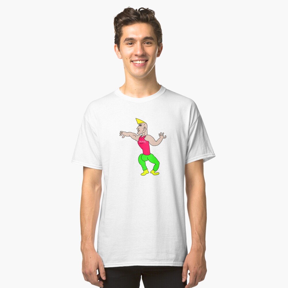 Chad Thundercock Original Meme Print T Shirt By Postpostmodern
