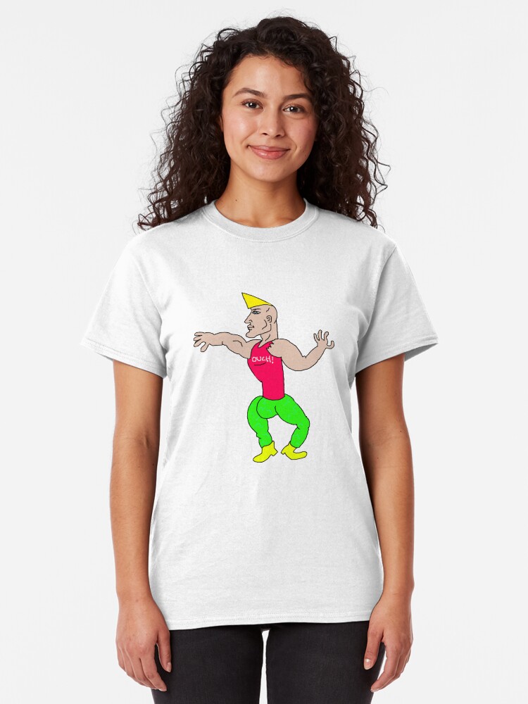 Chad Thundercock Original Meme Print T Shirt By Postpostmodern
