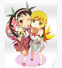 Monogatari Series Posters | Redbubble