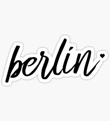 Berlin: Sticker | Redbubble