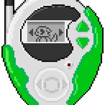 "Pixel Art Digi Device" Sticker for Sale by SodPodShop | Redbubble