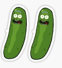 Pickle Rick: Stickers | Redbubble