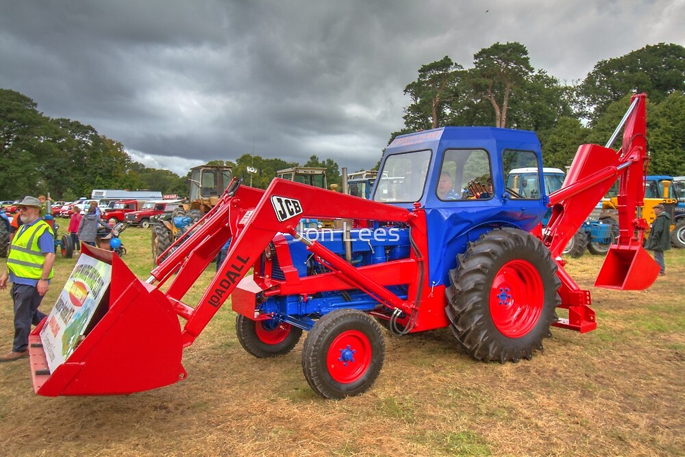"JCB Hydra-digger" by Jon Lees | Redbubble
