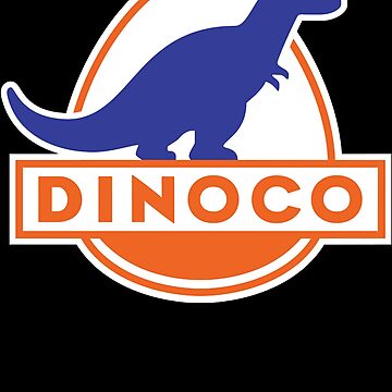 "Dinoco (Cars)" Sticker for Sale by CHARLESJUDY | Redbubble