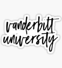 Vanderbilt: Stickers | Redbubble