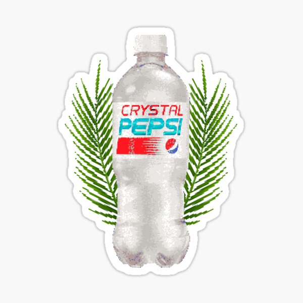 Crystal Pepsi Stickers | Redbubble