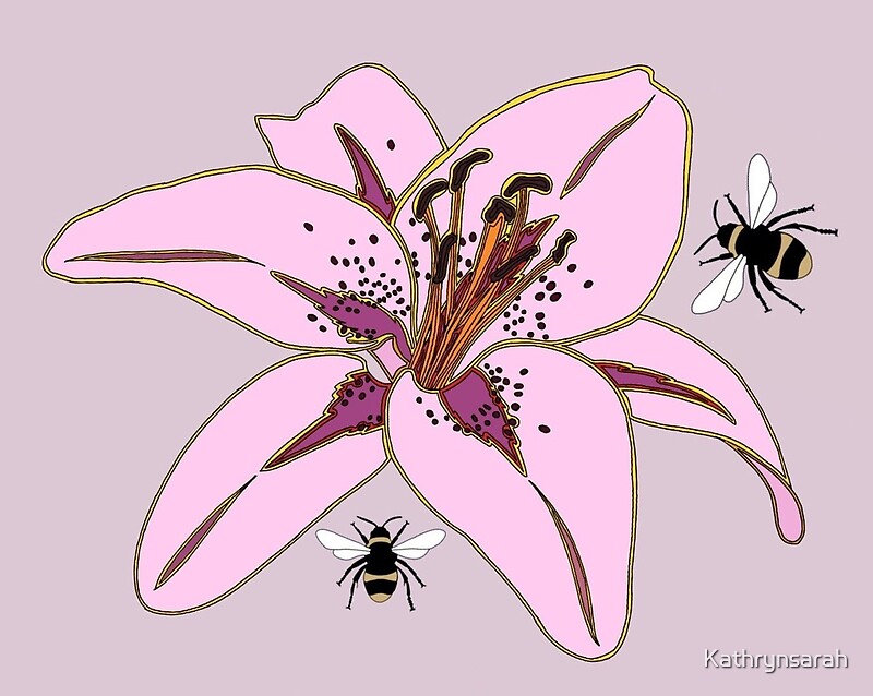 "Lily and Bee " by Kathrynsarah | Redbubble