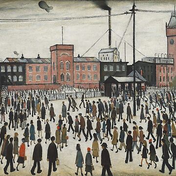 "Going To Work (1943) by L S Lowry" Poster for Sale by MoMoJaJa | Redbubble