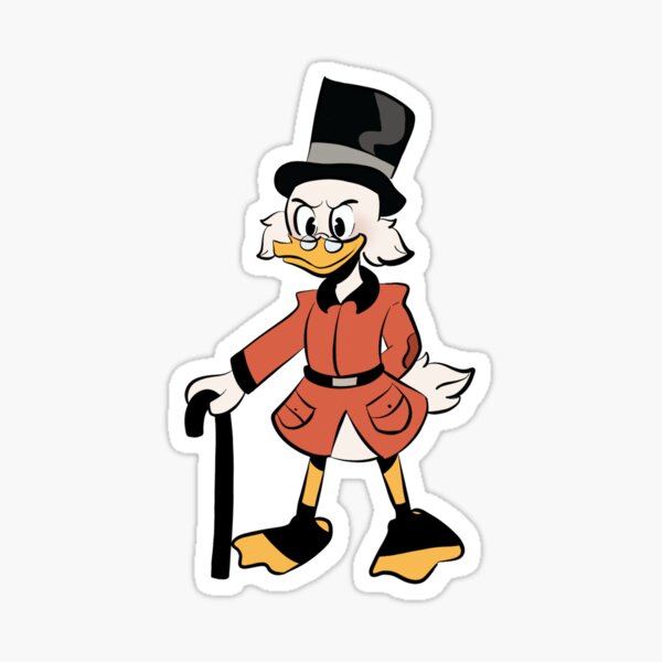 Scrooge Mcduck Stickers | Redbubble