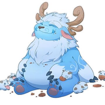 "Adorable Nunu" Sticker for Sale by quentellia | Redbubble