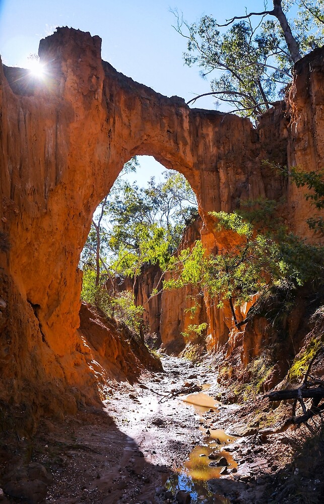 "Golden Gully Arch - Hill End" by Lexa Harpell | Redbubble