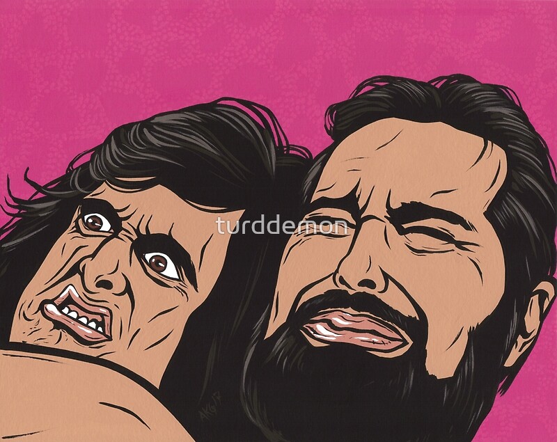 Samurai Cop Fight Scene By Turddemon Redbubble