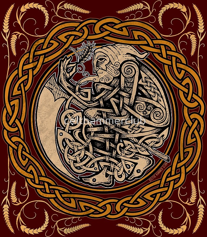 "Celtic Reaper" by celthammerclub | Redbubble