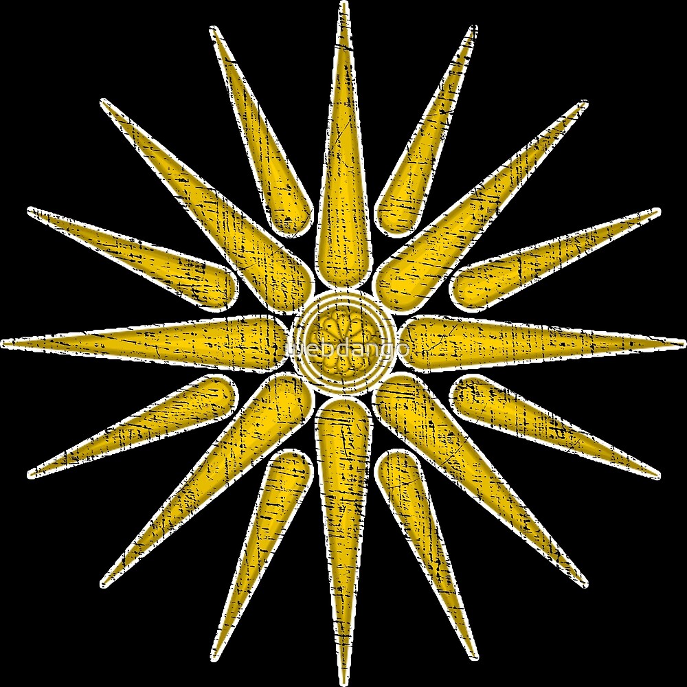 "Vergina Sun (Macedonian sun, Argead Star) " by webdango | Redbubble